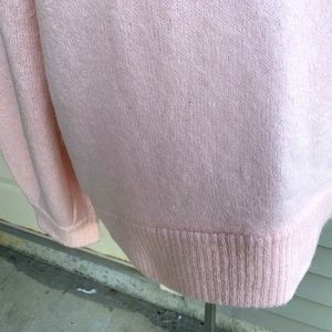 Magaschoni | Sweaters | Magaschoni Pink Wool Blend Cowl Neck Sweater L ...